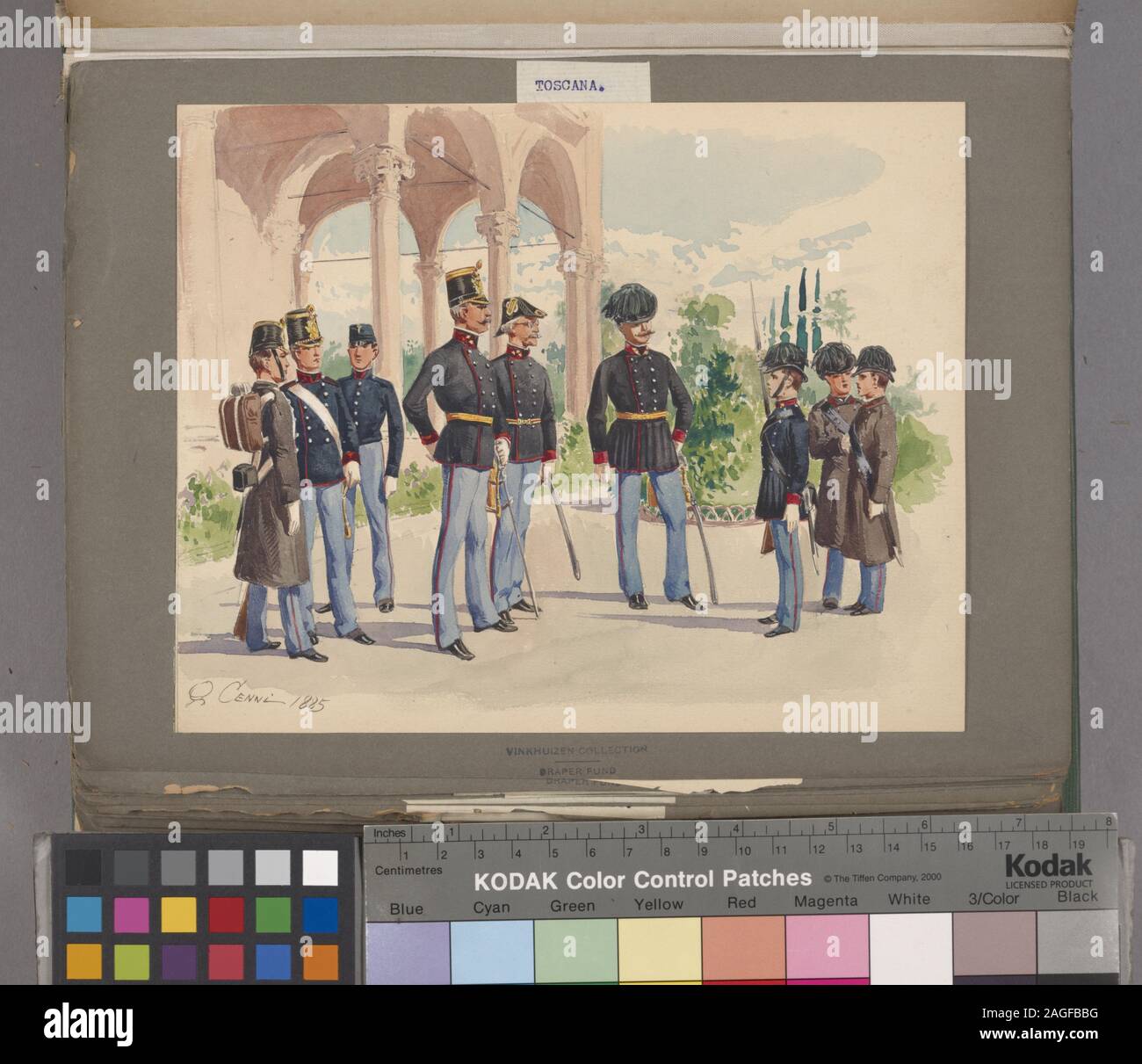 Italy Italian soldier. Tuscany. 1881-1909; Italy Italian soldier ...