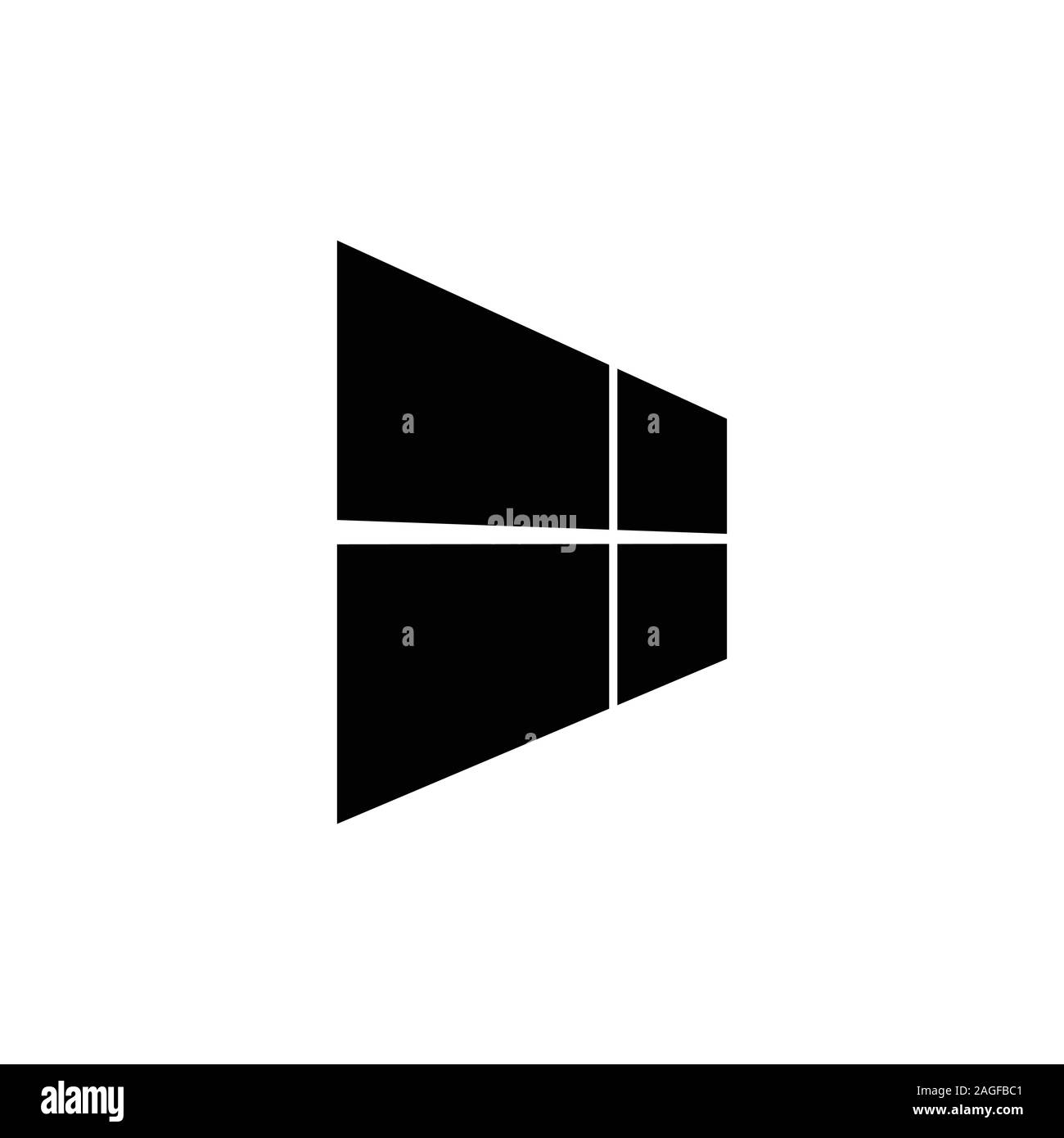 Simple design Window icon vector templates. eps 10 Stock Vector Image ...