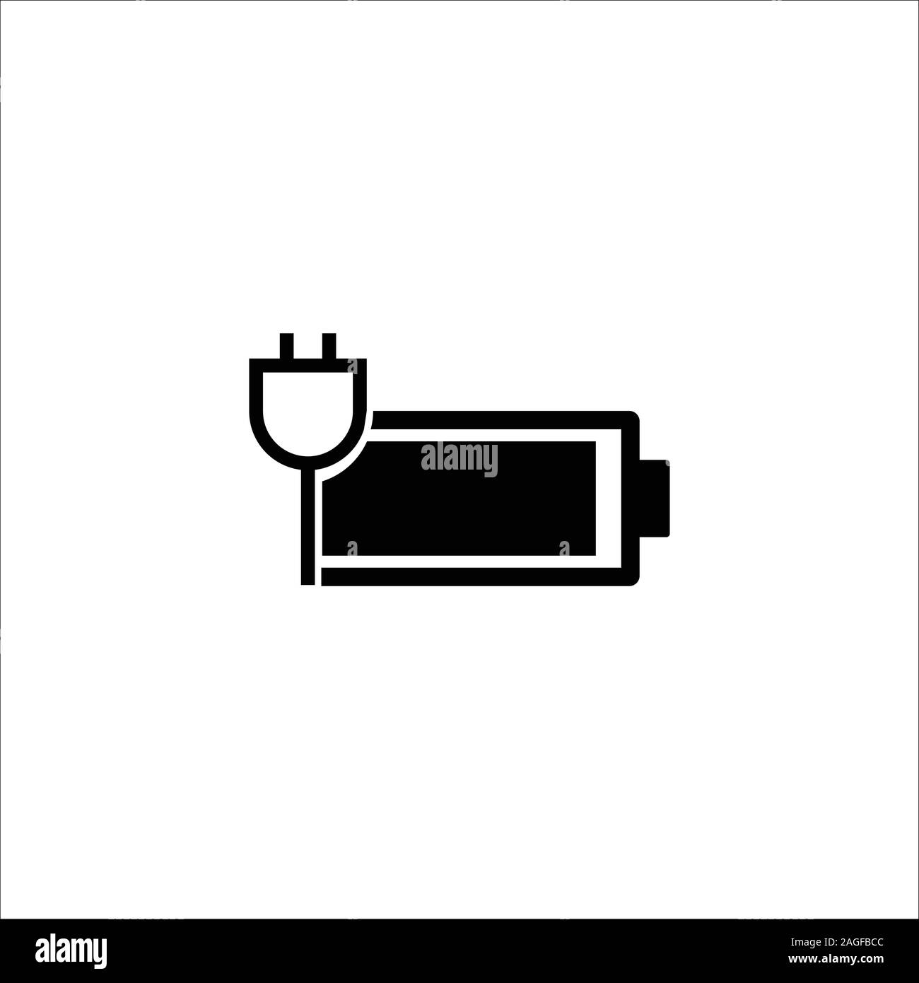 Mobile phone charged power Stock Vector Images - Alamy