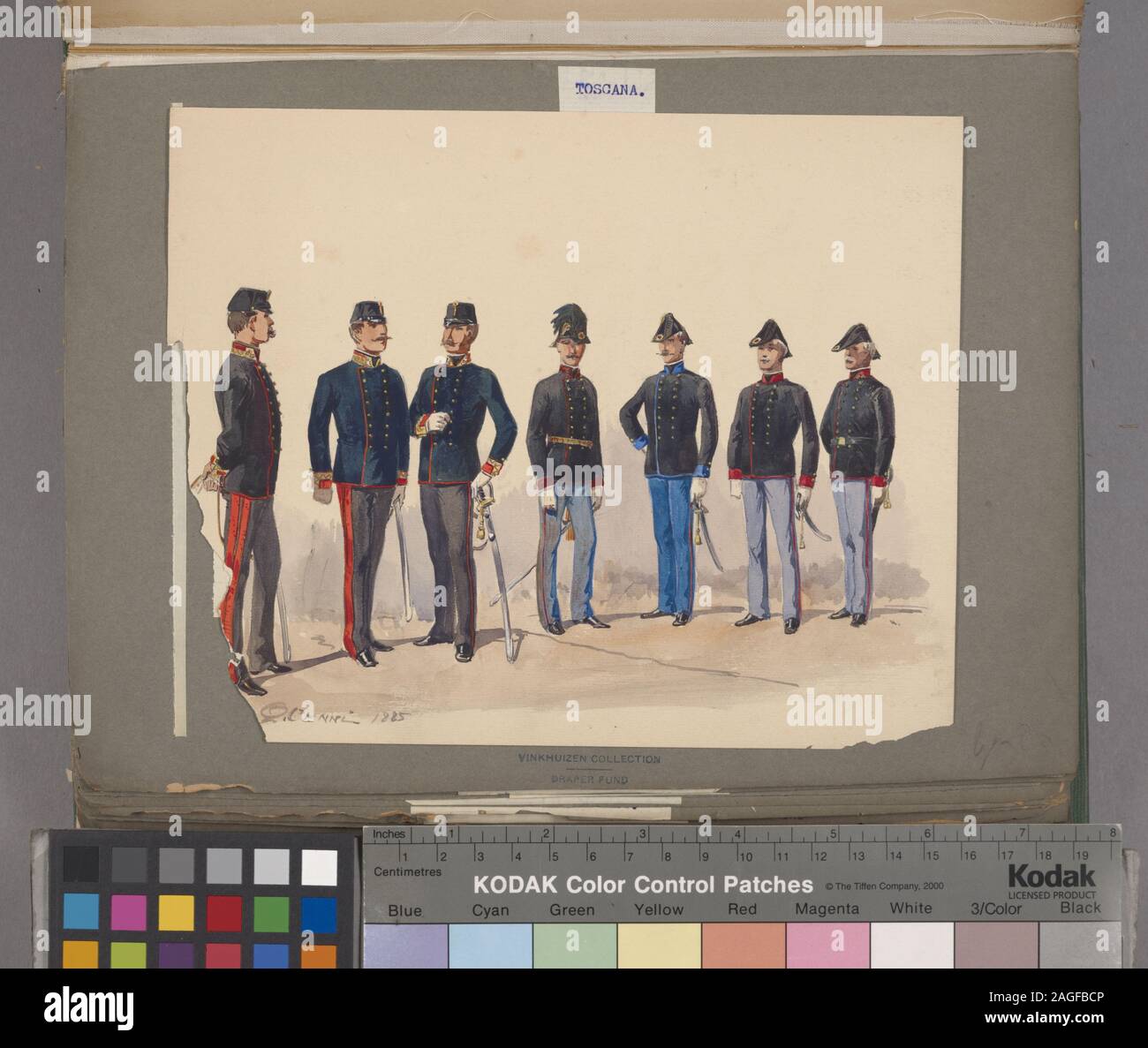 Italy Italian soldier. Tuscany. 1881-1909; Italy Italian soldier ...