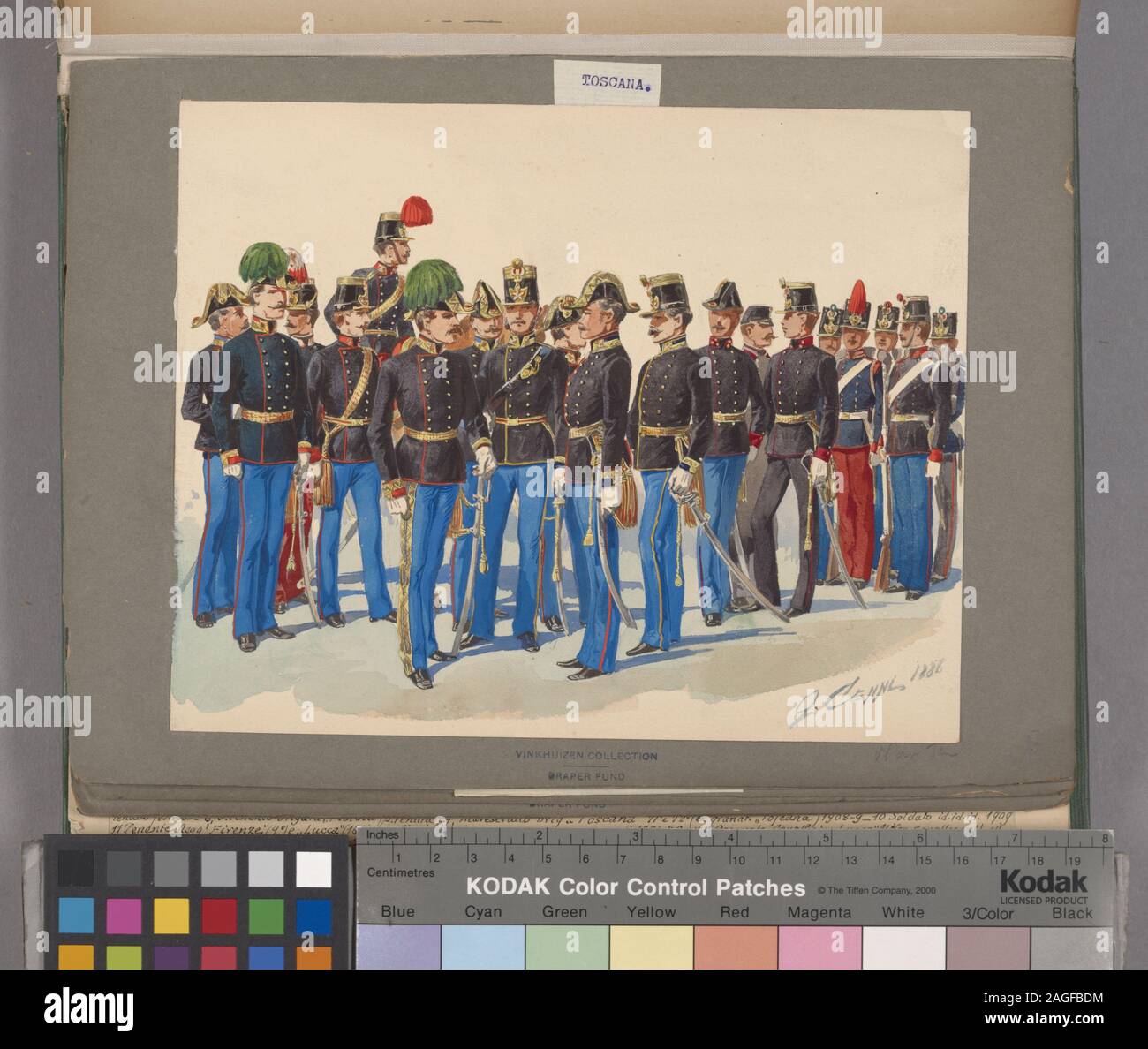 Italy Italian soldier. Tuscany. 1881-1909; Italy Italian soldier ...