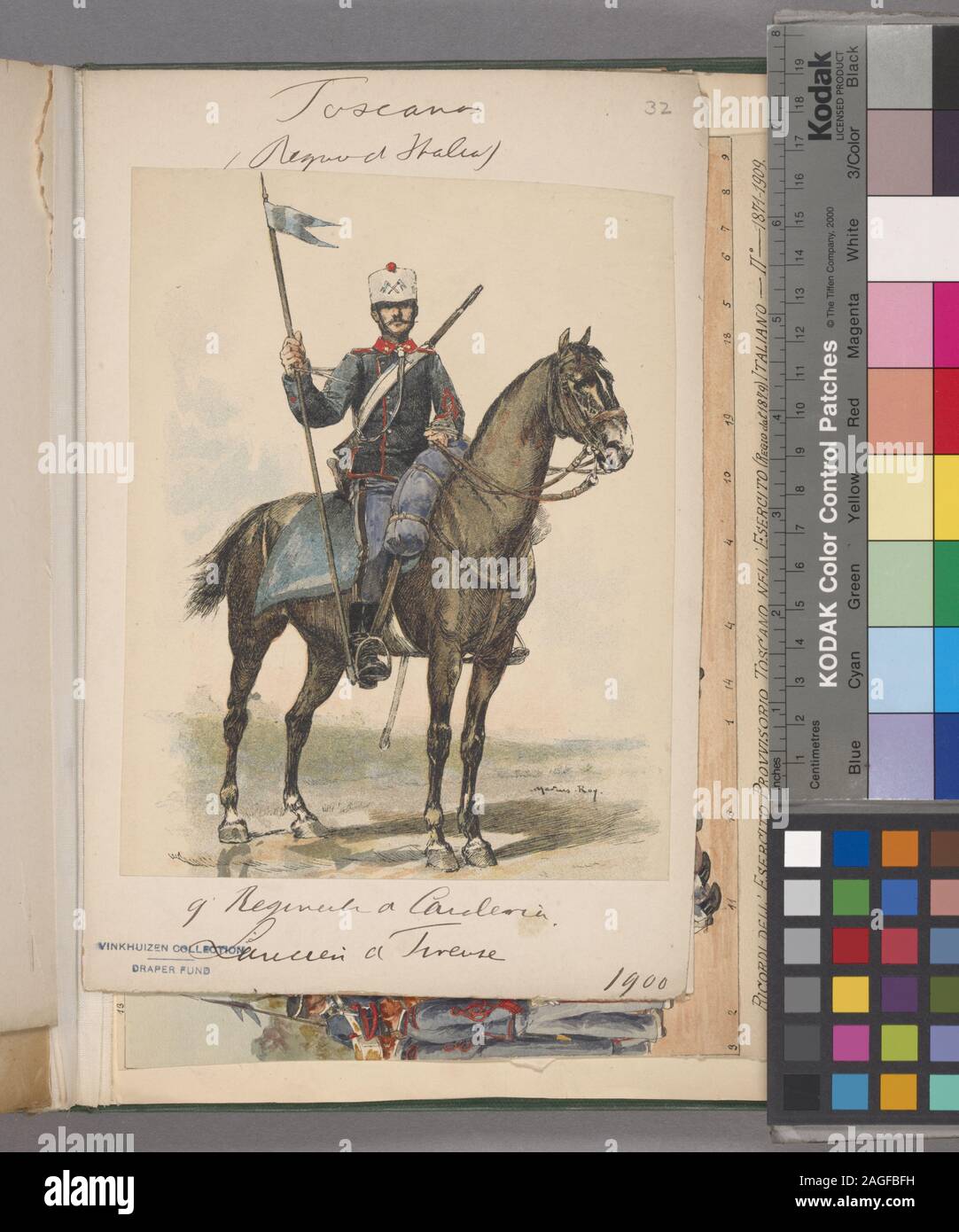 Italy Italian soldier. Tuscany. 1881-1909; Italy Italian soldier ...