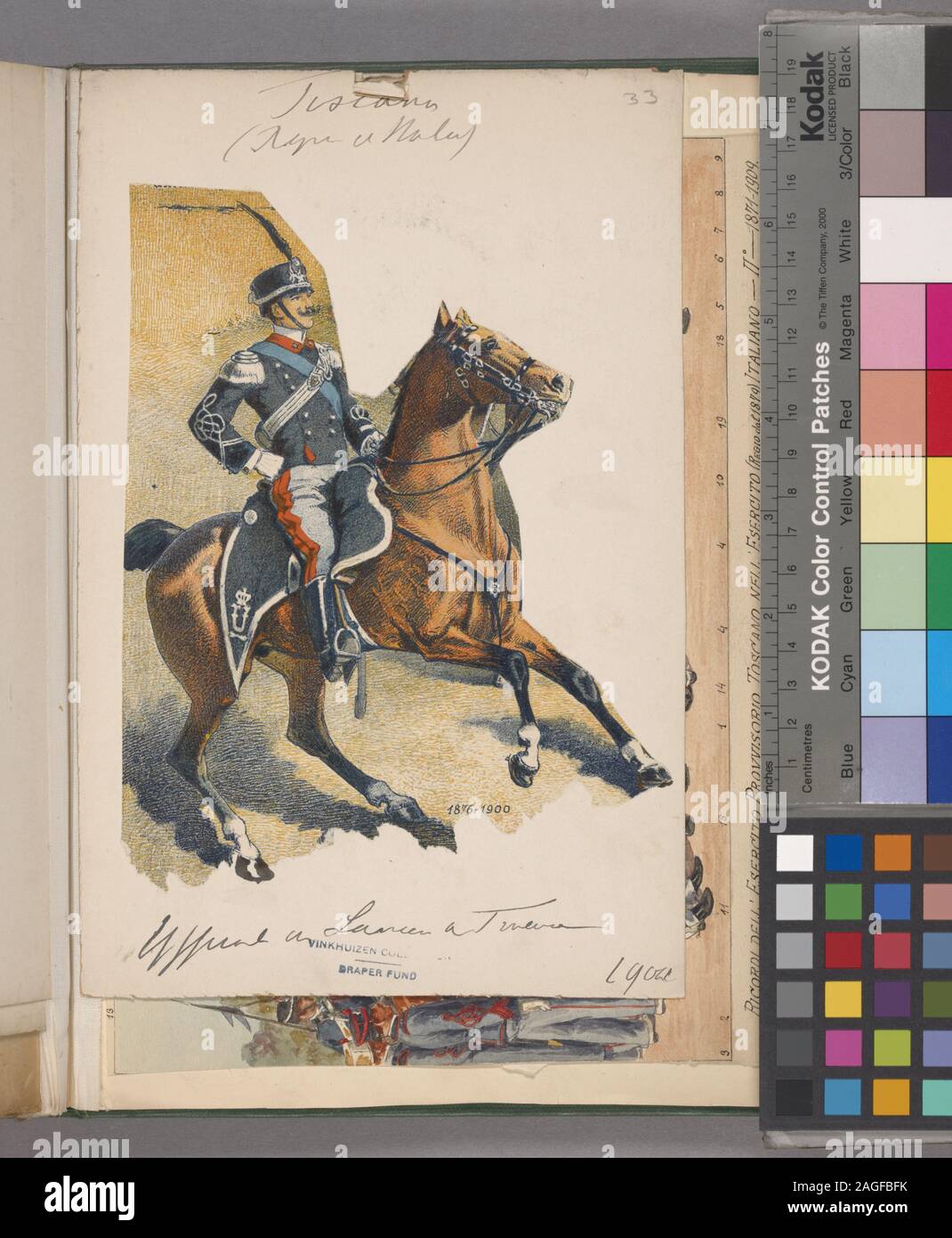 Italy Italian soldier. Tuscany. 1881-1909; Italy Italian soldier ...