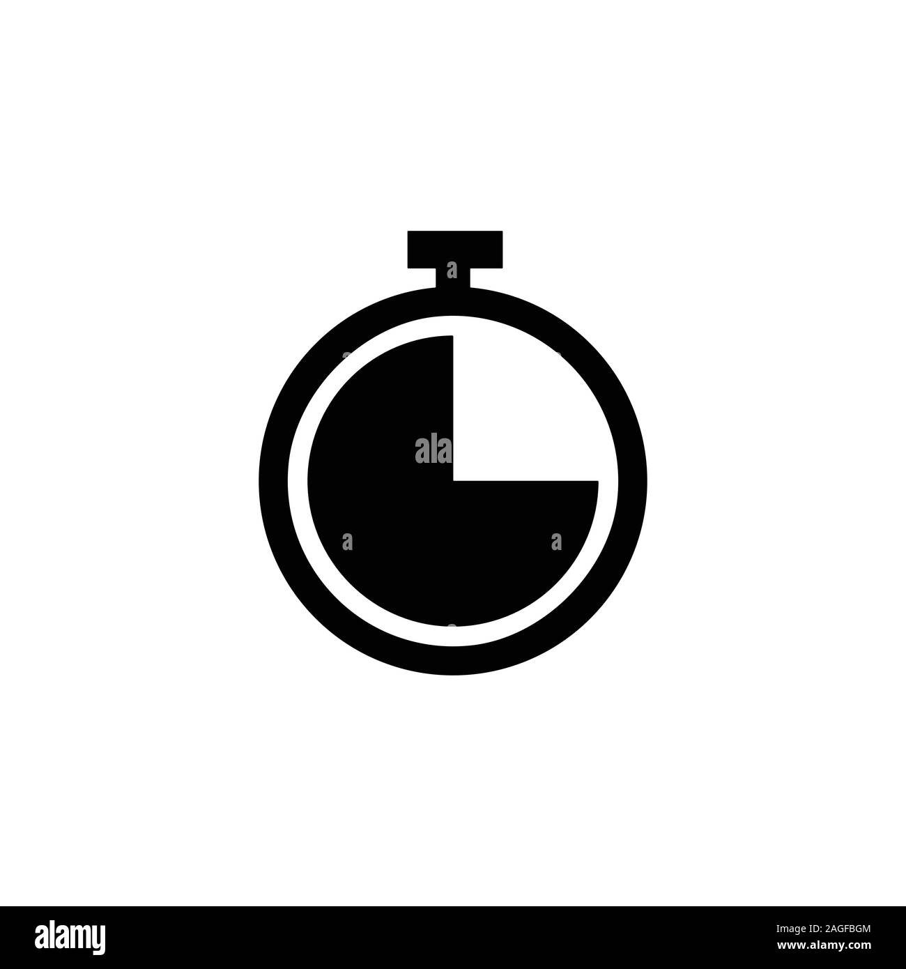 Time icon. Clock icon vector. eps 10 Stock Vector Image & Art - Alamy