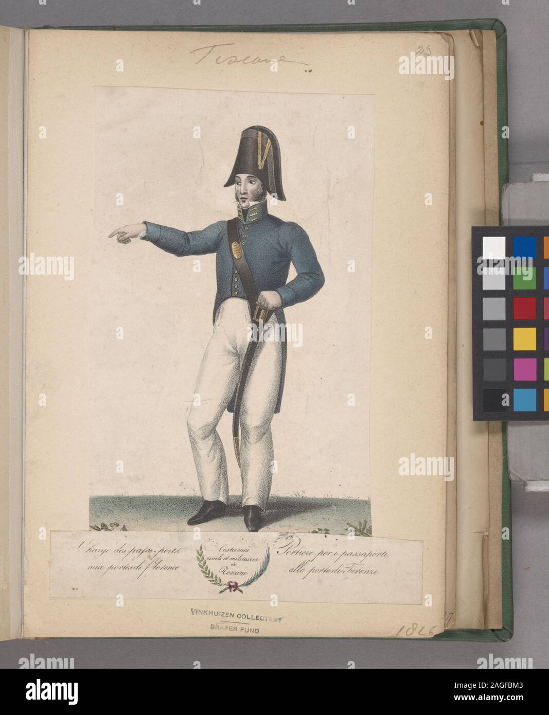 Italy Italian soldier. Tuscany, 1810-1846.; Italy Italian soldier ...