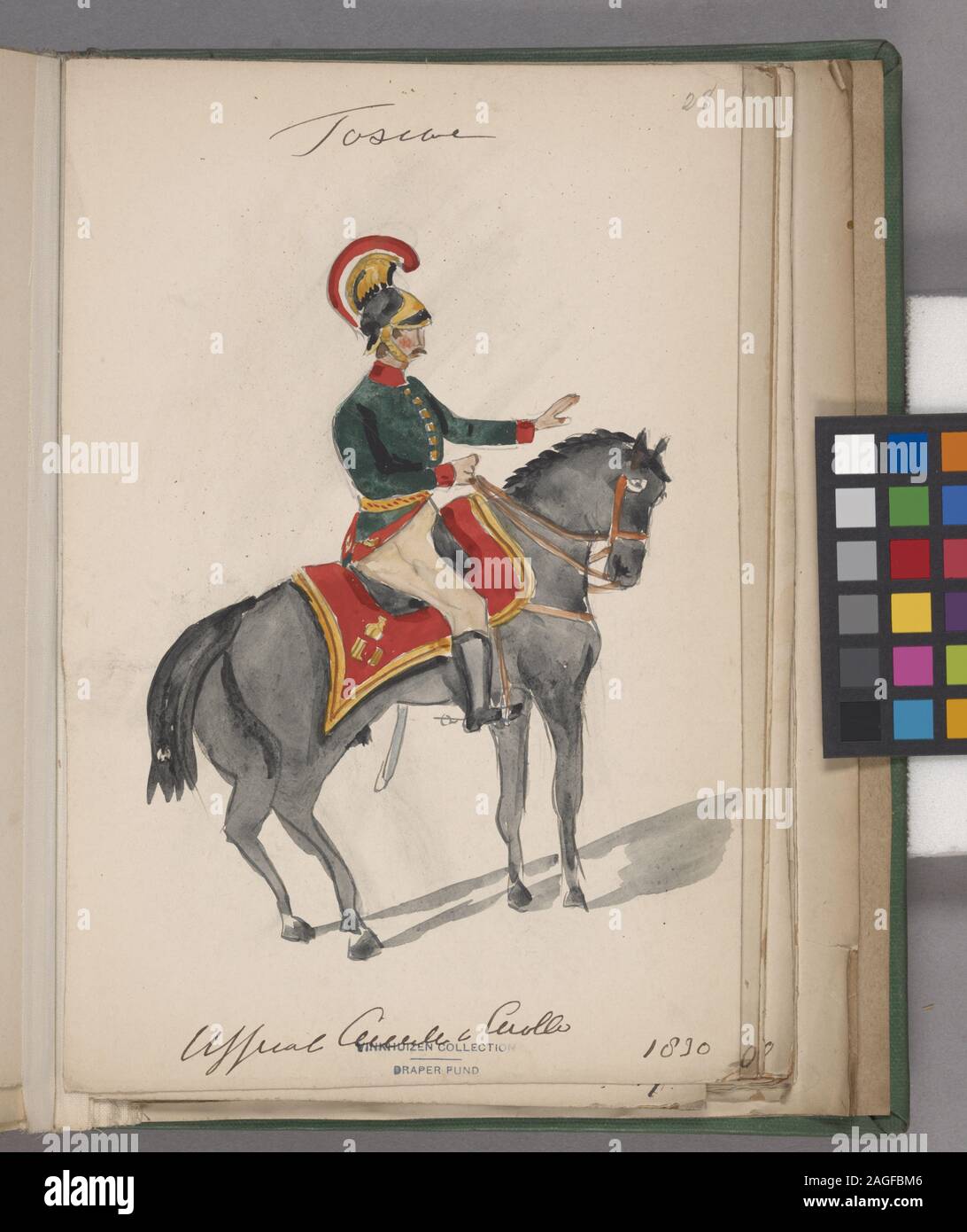Italy Italian soldier. Tuscany, 1810-1846.; Italy Italian soldier ...