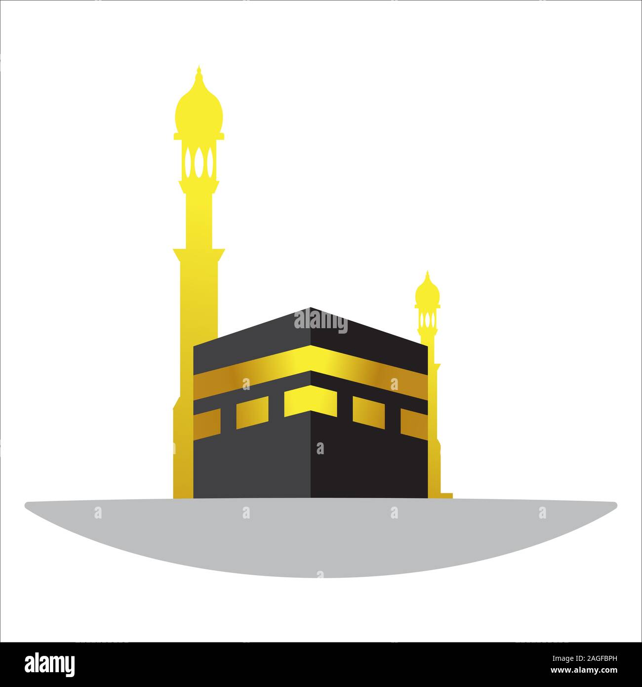 Kaaba mecca vector vectors hi-res stock photography and images - Alamy