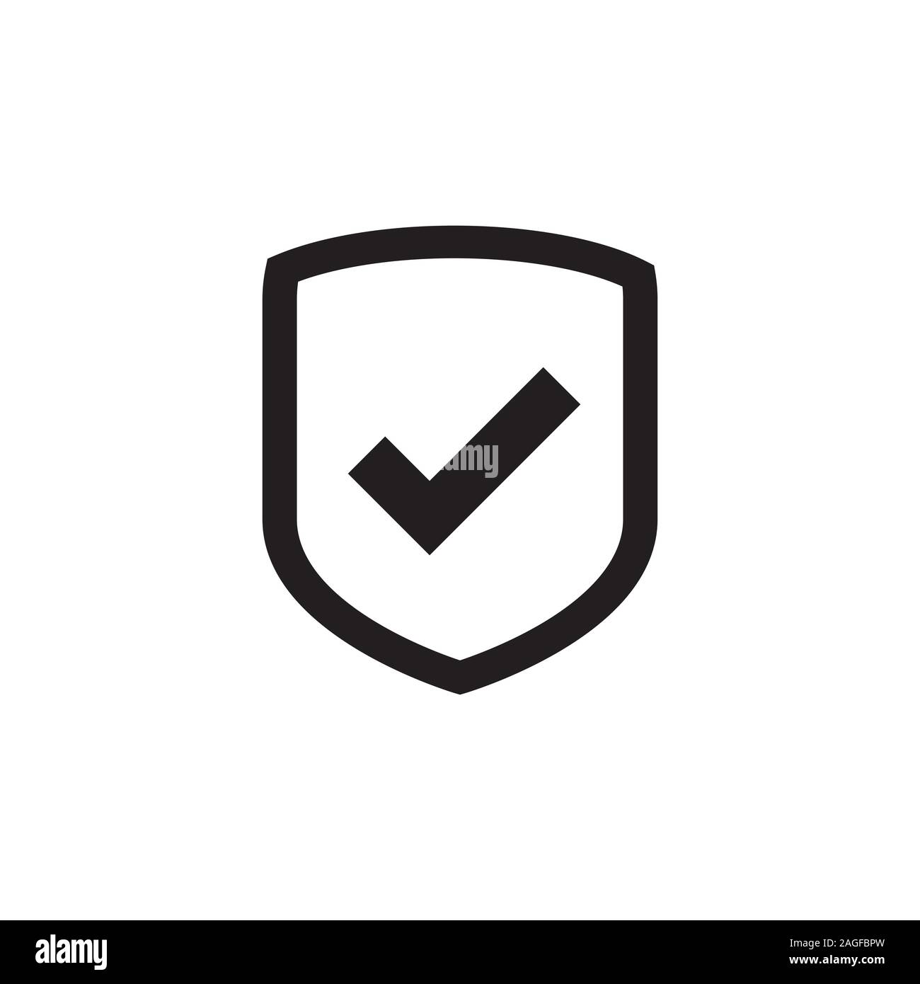 Shield check mark hi-res stock photography and images - Alamy
