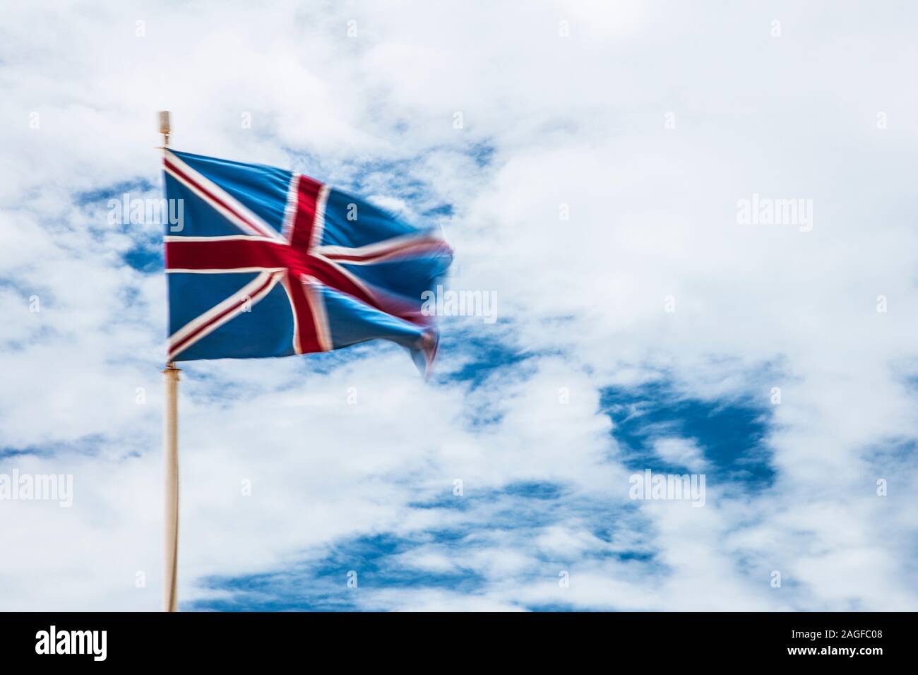 With union jack backdrop hi-res stock photography and images - Alamy