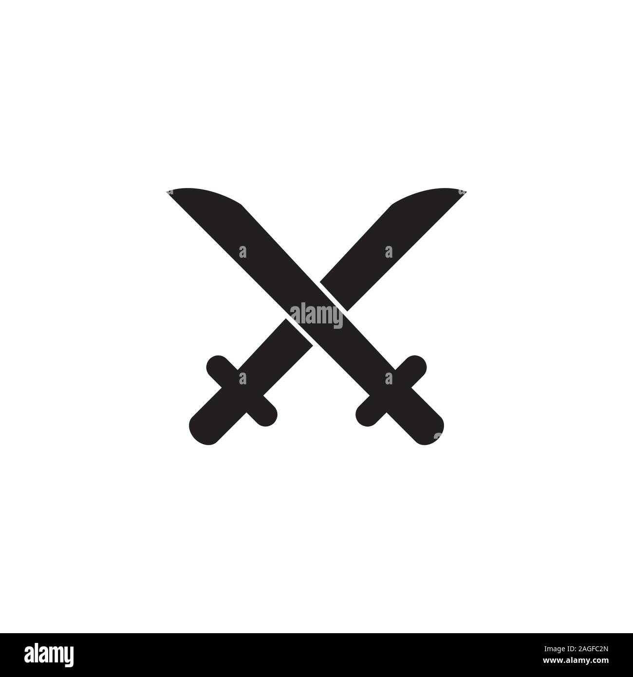 sword icon. fight design vector illustration. dagger vector icon. eps ...
