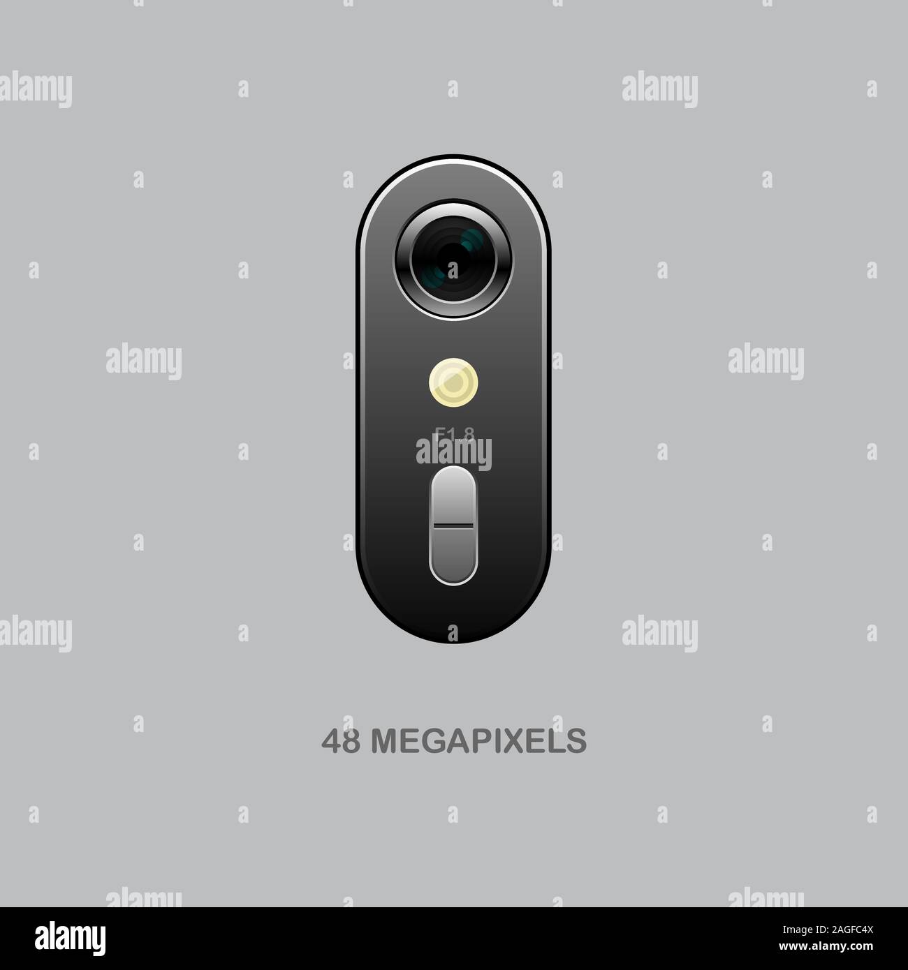 Apple iphone 7 camera Stock Vector Images - Alamy