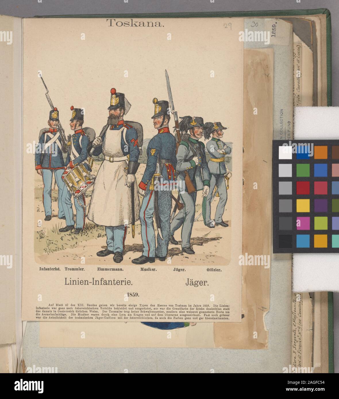 Italy Italian soldier. Tuscany, 1859-1880.; Italy Italian soldier ...