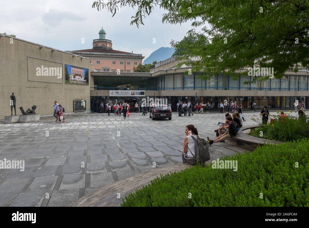 Palazzo dei congressi lugano hi-res stock photography and images - Alamy