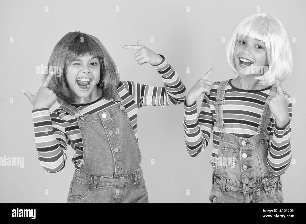 Celebrating something special. Happy girls celebrating together on ...