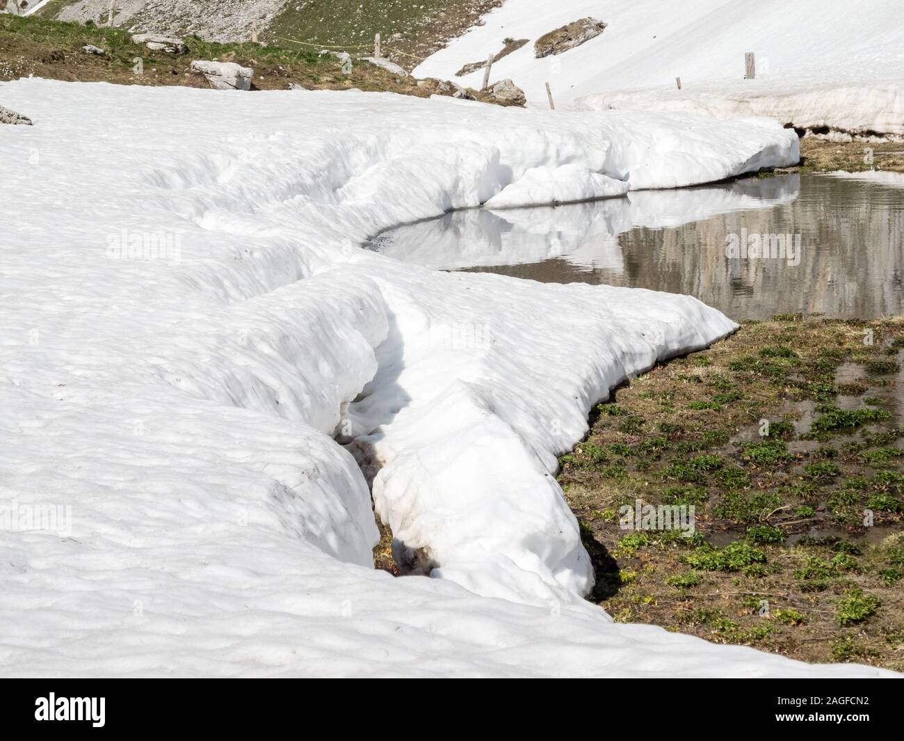 Layers of snow hi-res stock photography and images - Alamy