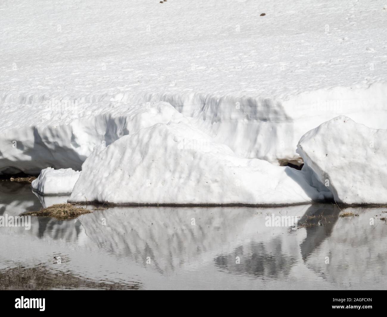 Layers of snow hi-res stock photography and images - Alamy