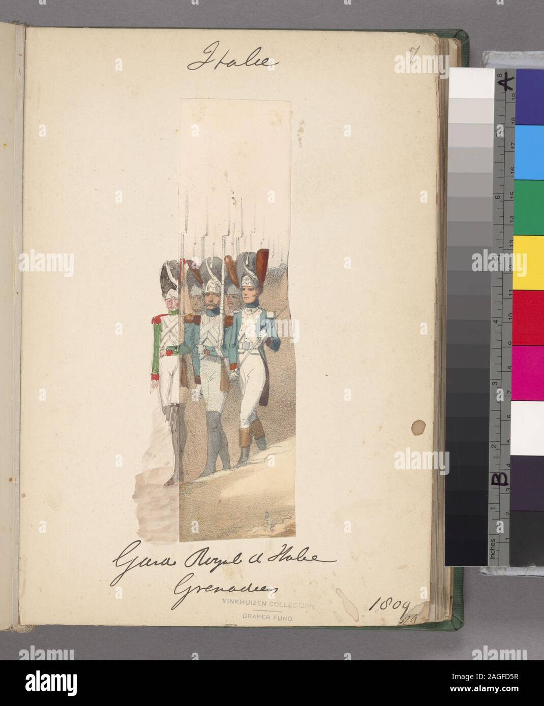 Italy Italian soldier, 1809-1810; Italy Italian soldier, 1809-1810 ...