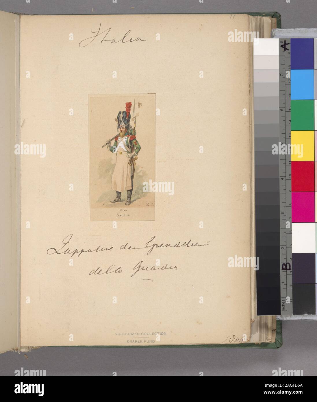 Italy Italian soldier, 1809-1810; Italy Italian soldier, 1809-1810 ...