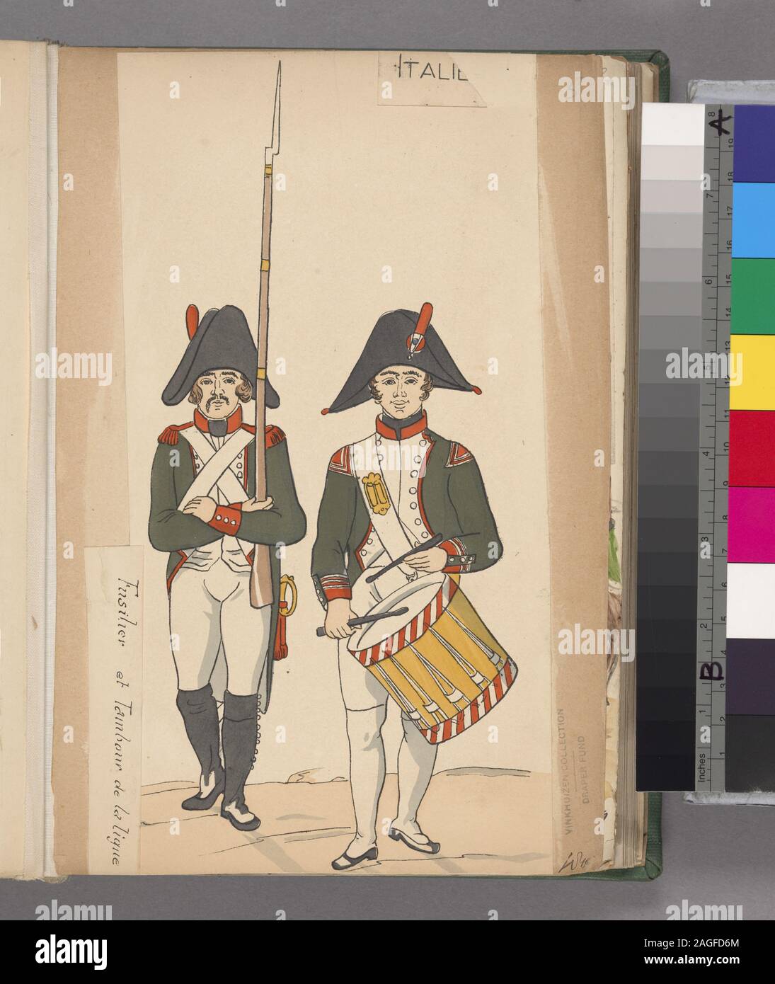 Italy Italian soldier, 1809-1810; Italy Italian soldier, 1809-1810 ...