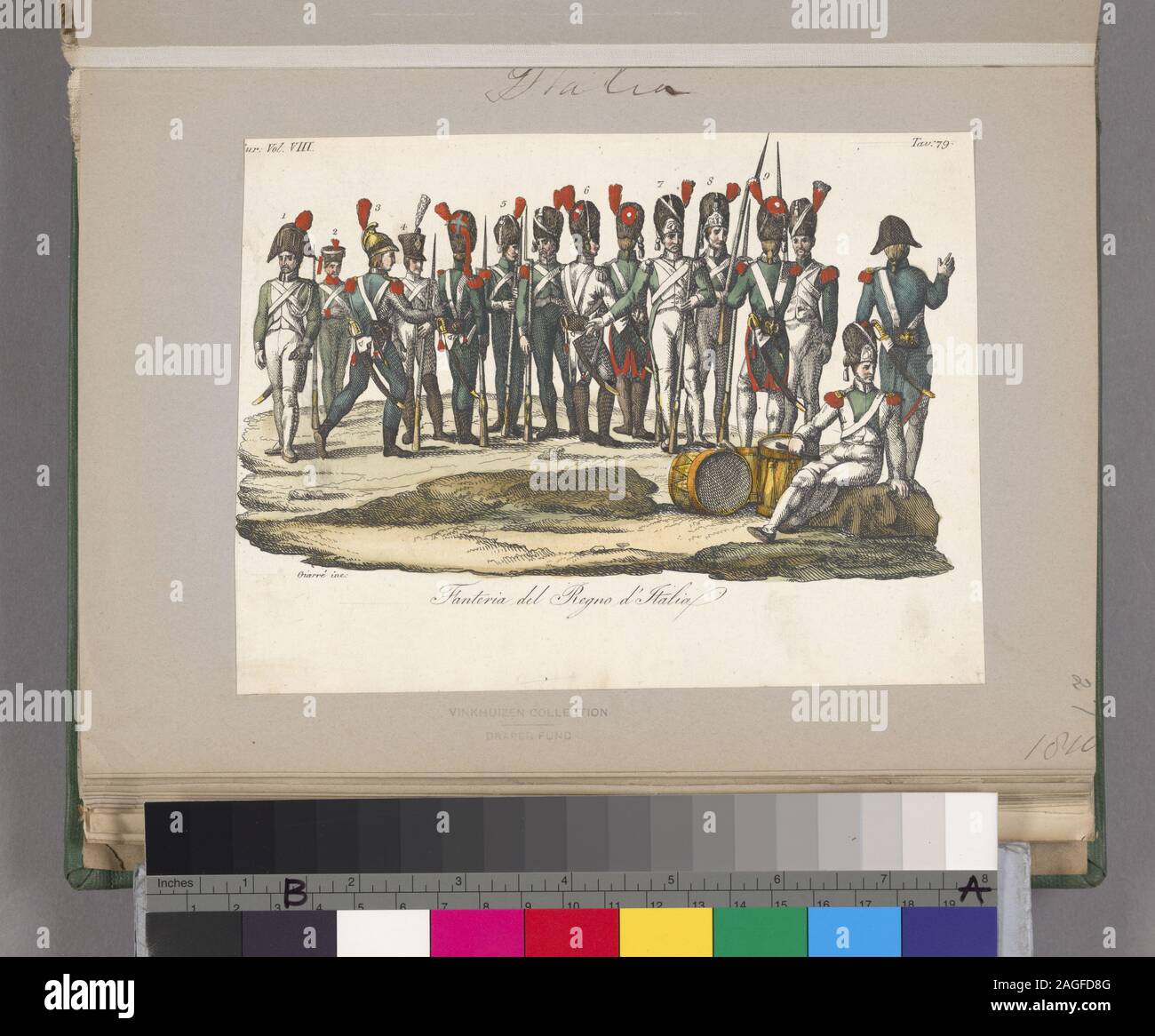 Italy Italian soldier, 1809-1810; Italy Italian soldier, 1809-1810 ...