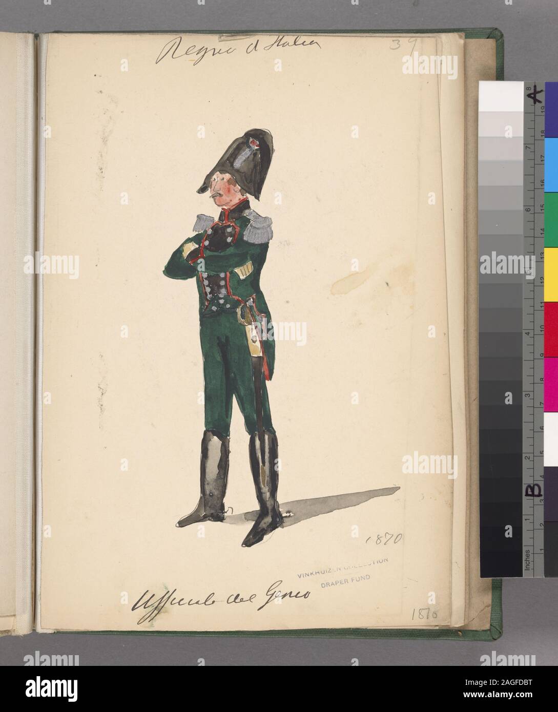 Italy Italian soldier, 1809-1810; Italy Italian soldier, 1809-1810 ...