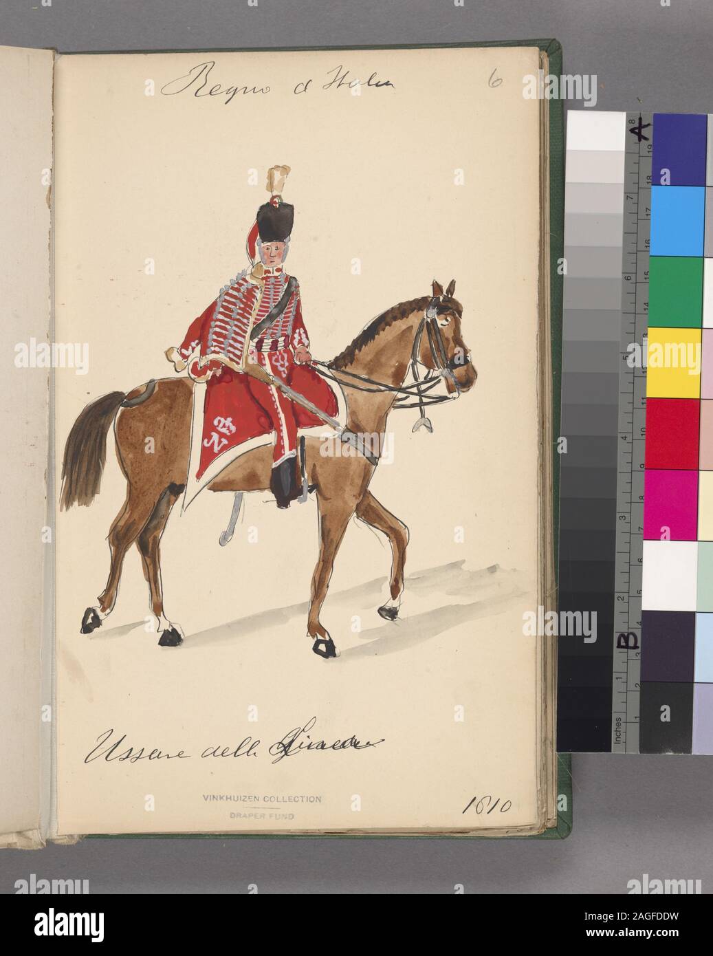 Italy Italian soldier, 1810; Italy Italian soldier, 1810 Stock Photo ...