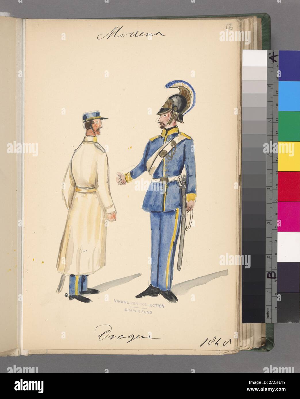 Italy Italian soldier, 1848; Italy Italian soldier, 1848 Stock Photo ...