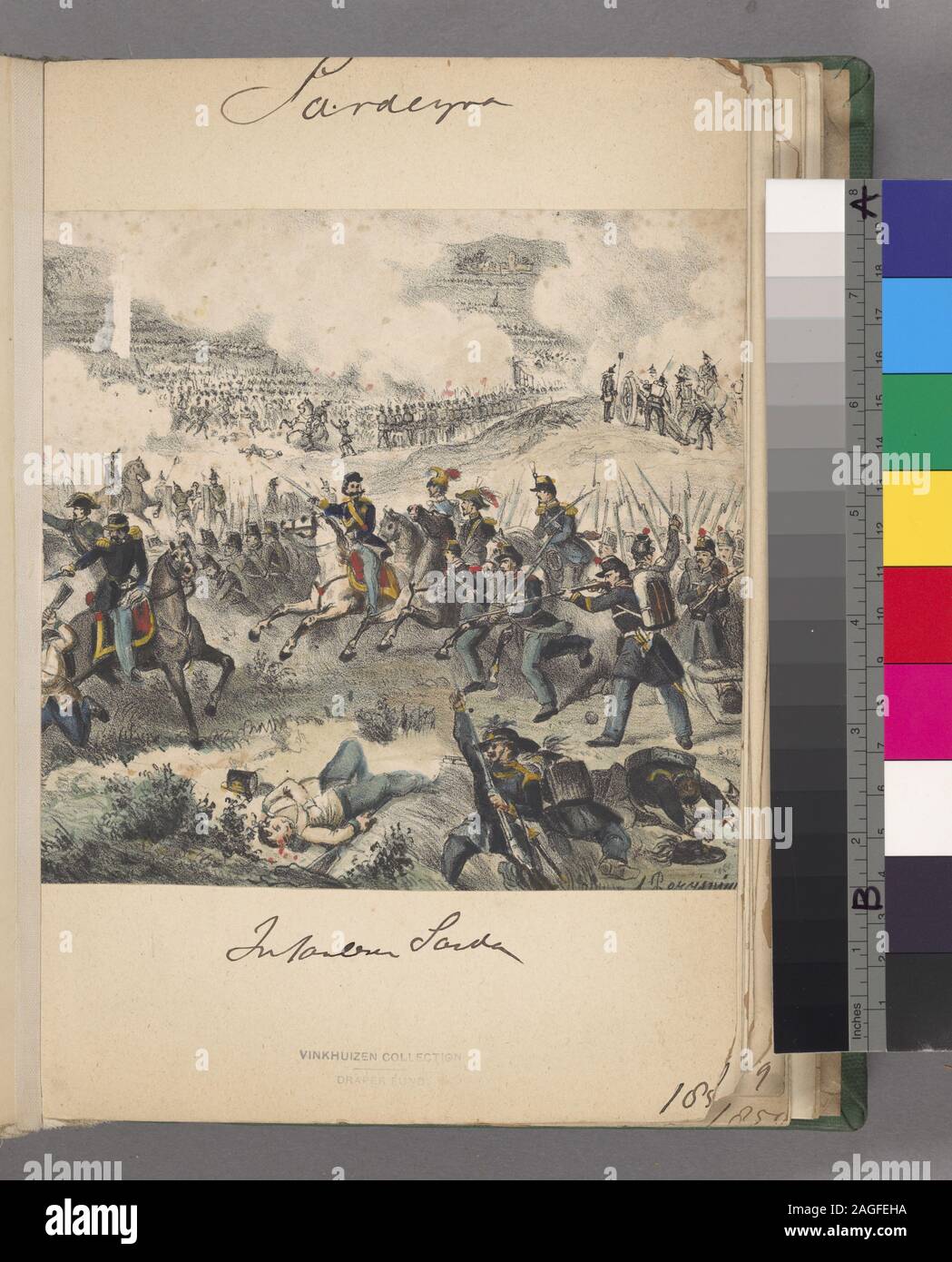 Italy Italian soldier, 1859; Italy Italian soldier, 1859 Stock Photo ...