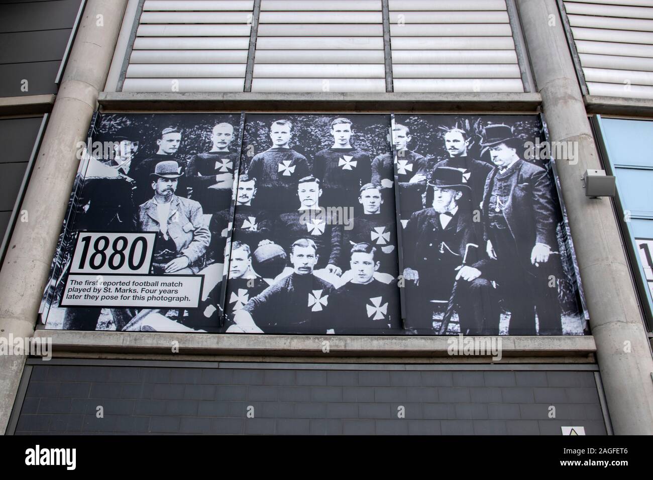Billboard Year 1880 At The Manchester Stadium At Manchester England ...