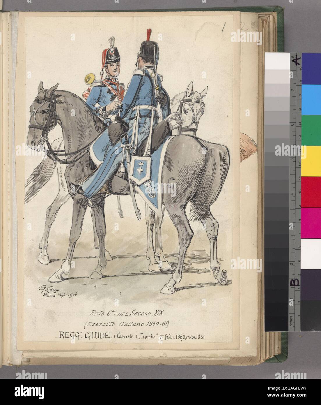1861 italian soldier hi-res stock photography and images - Alamy