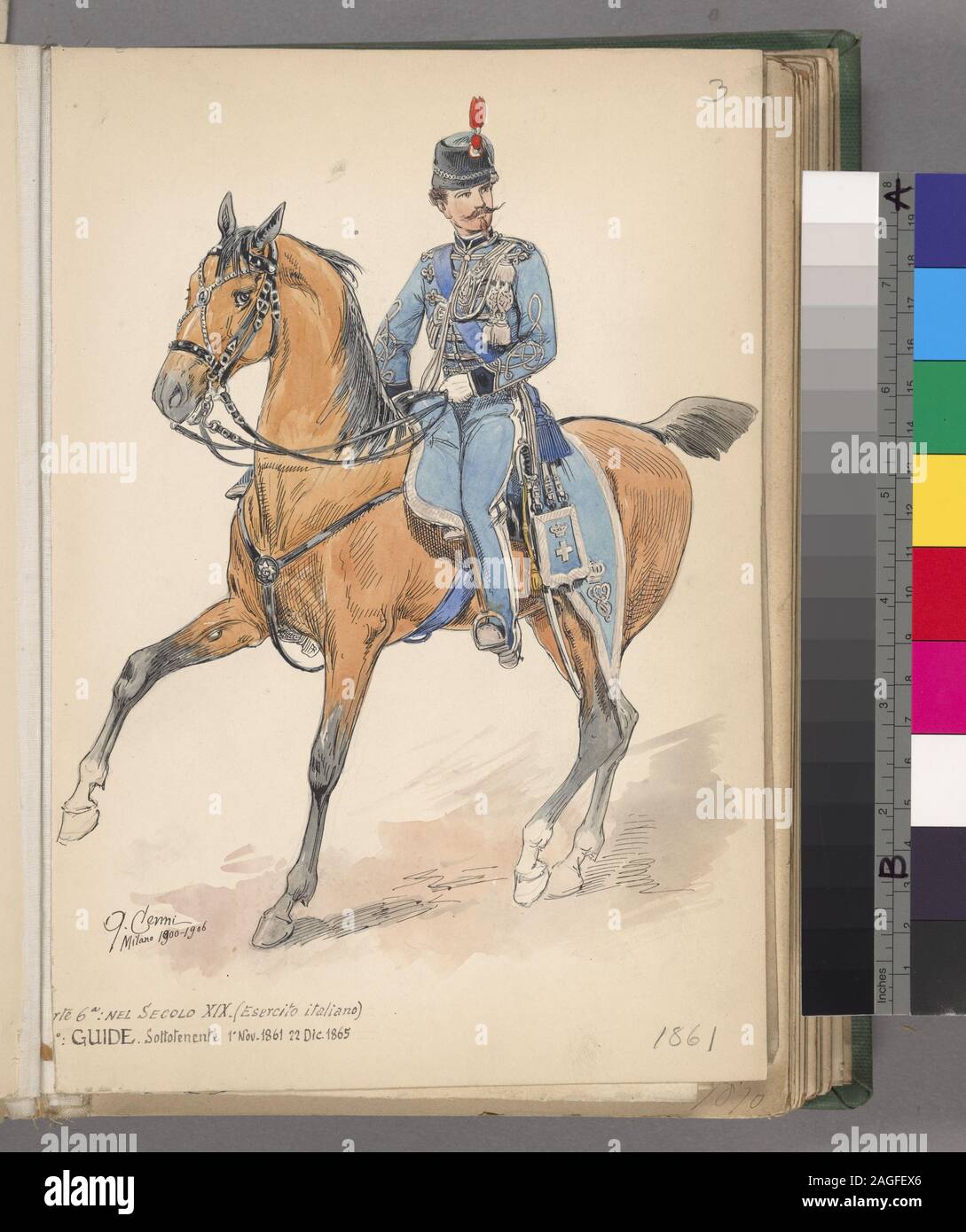 1861 italian soldier hi-res stock photography and images - Alamy