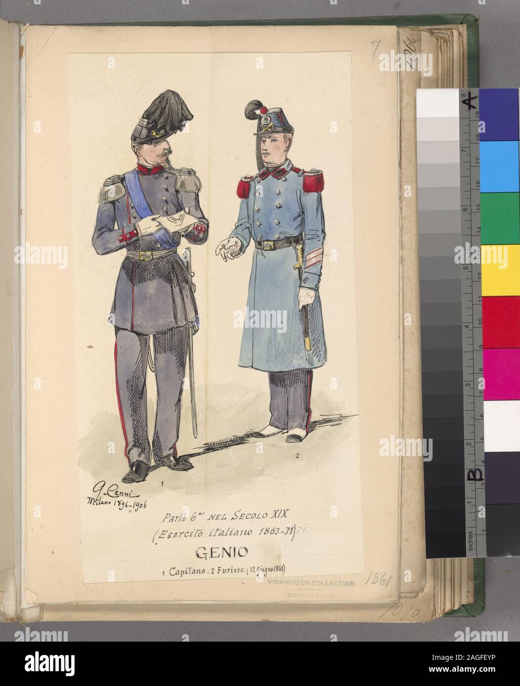 1861 italian soldier hi-res stock photography and images - Alamy