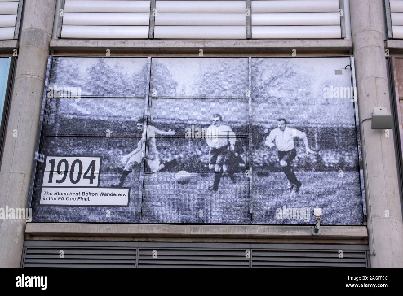 Billboard Year 1904 At The Manchester Stadium At Manchester England ...
