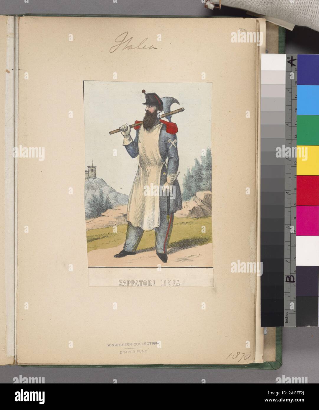 Italian army uniform 1870 hi-res stock photography and images - Alamy