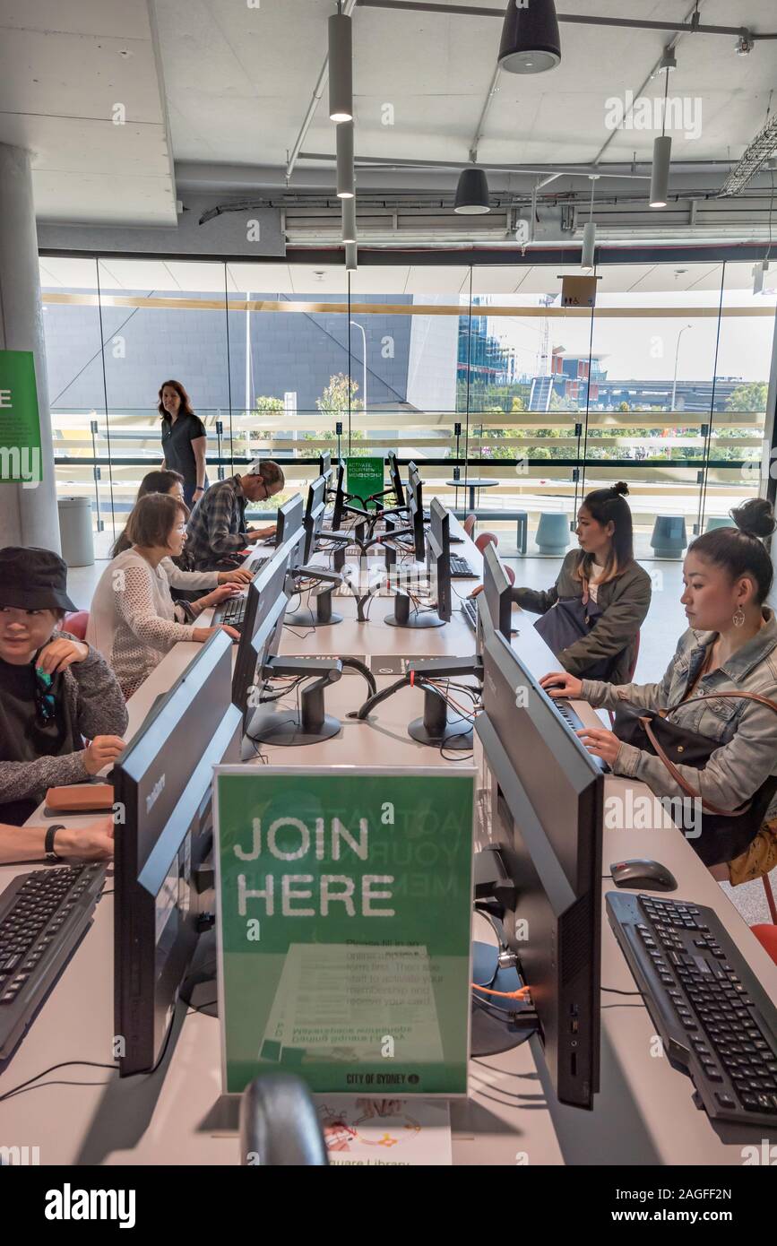 The new Exchange Building in Darling Square, Sydney, Australia ...
