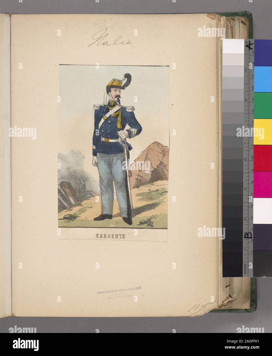 Italy Italian soldier, 1870-1872; Italy Italian soldier, 1870-1872 ...