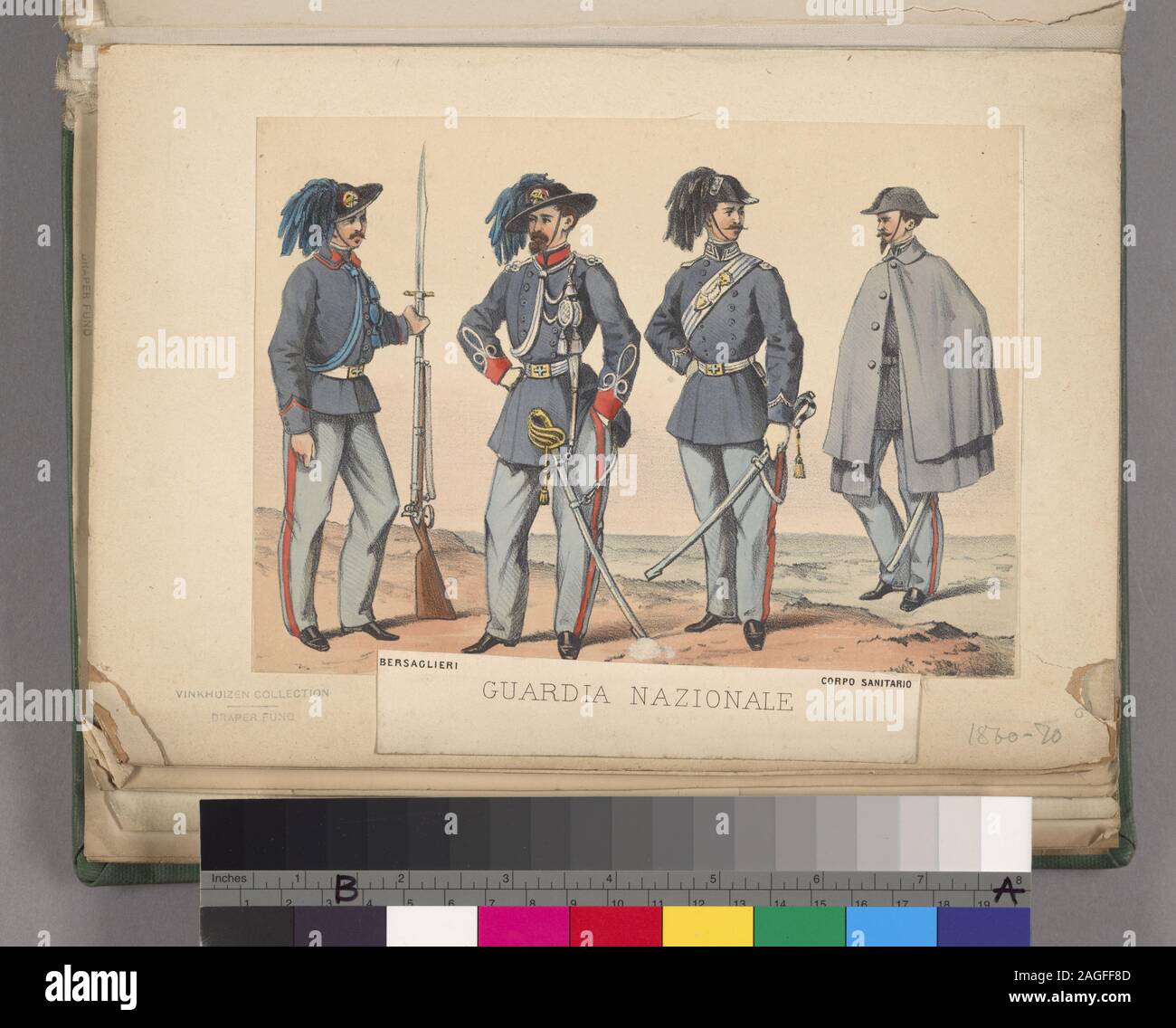 Italian army uniform 1870 hi-res stock photography and images - Alamy