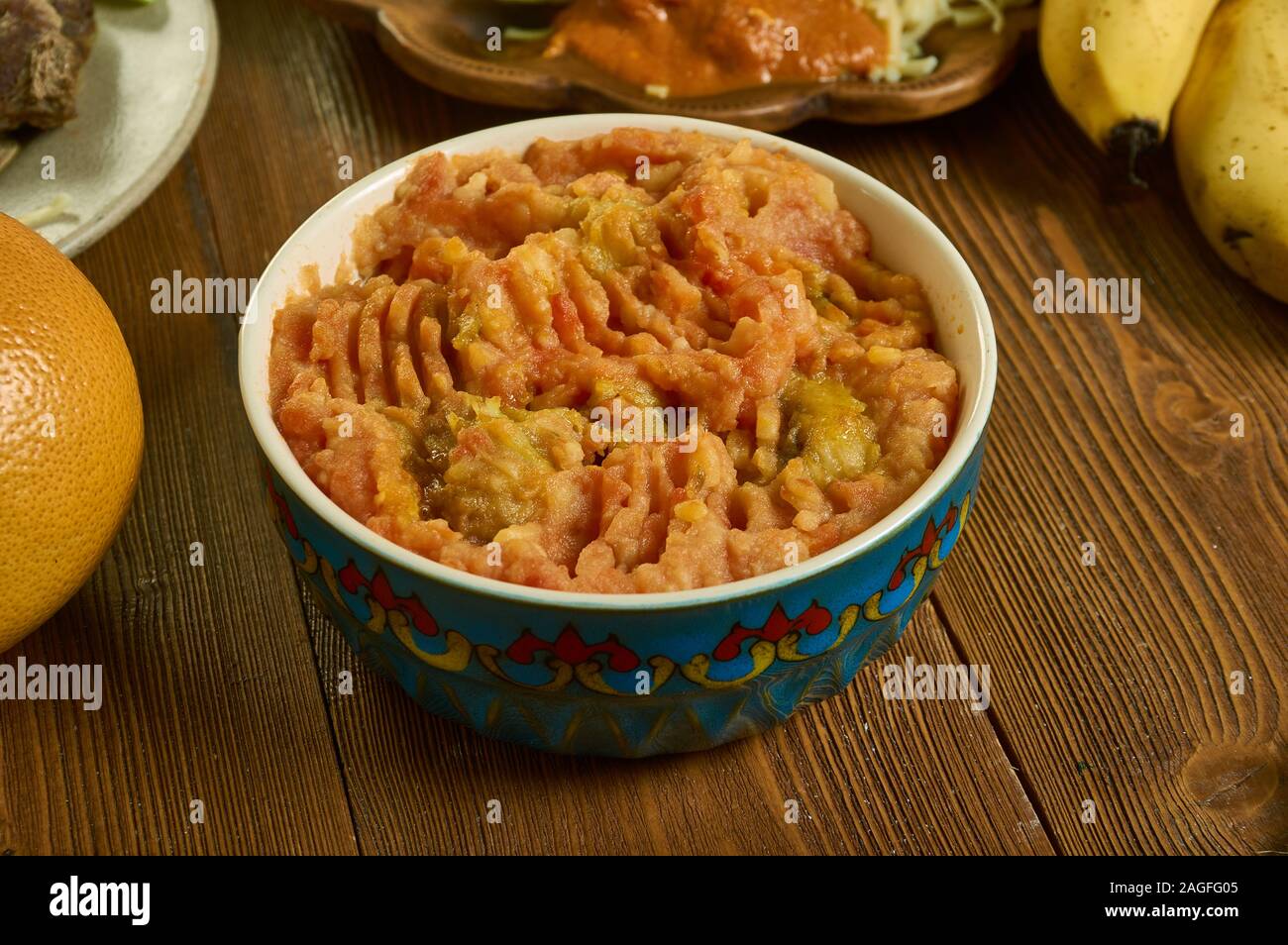 Traditional ghanaian breakfast hi-res stock photography and images - Alamy