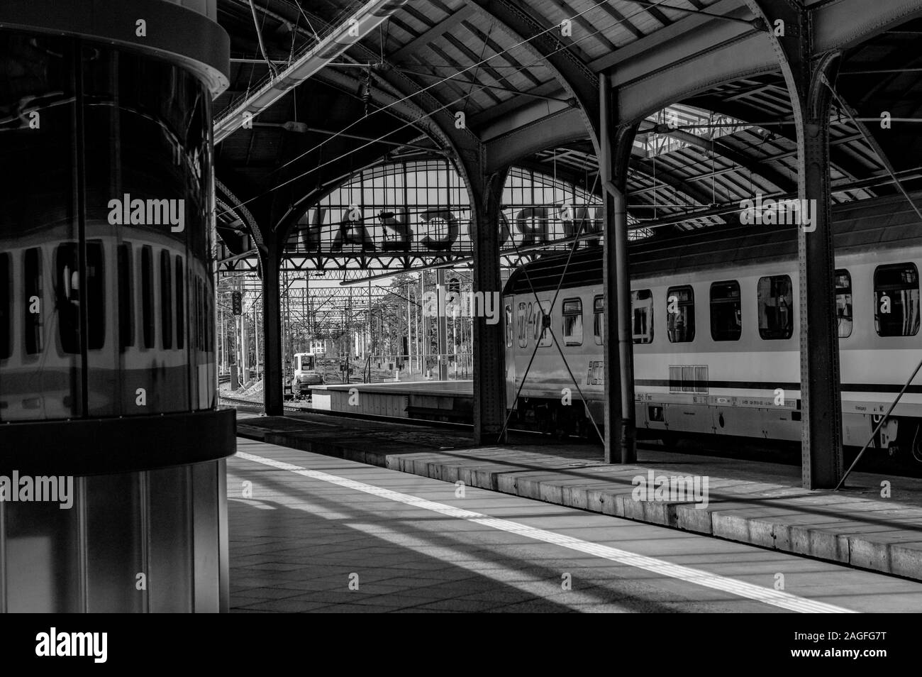 Wroclaw Train Station Stock Photo - Alamy