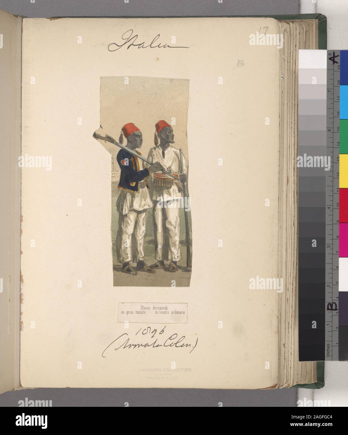 Italy Italian soldier, 1896-1898; Italy Italian soldier, 1896-1898 Stock Photo - Alamy