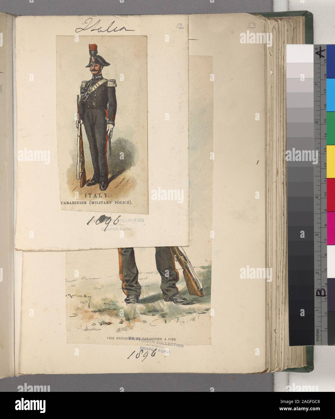 Italy Italian soldier, 1896-1898; Italy Italian soldier, 1896-1898 Stock Photo - Alamy