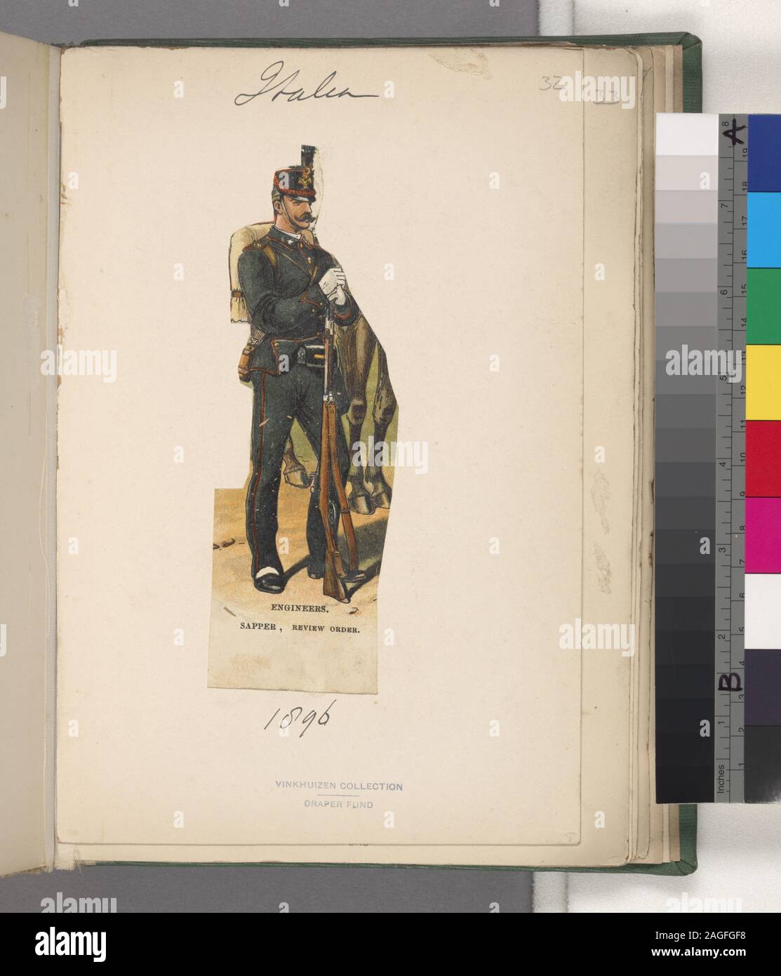 Italy Italian soldier, 1896-1898; Italy Italian soldier, 1896-1898 Stock Photo - Alamy