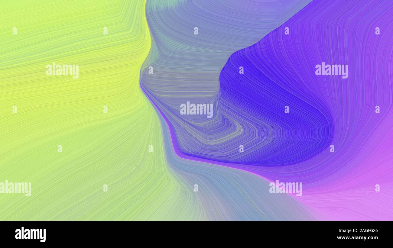 simple colorful modern waves background design with medium purple, blue ...