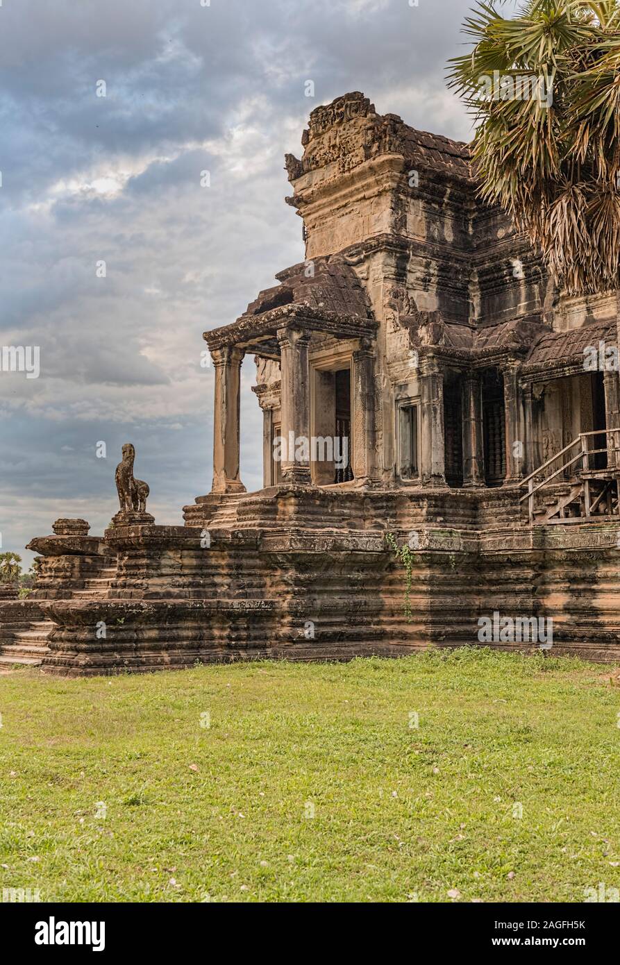 Angkor wat side elevation hi-res stock photography and images - Alamy
