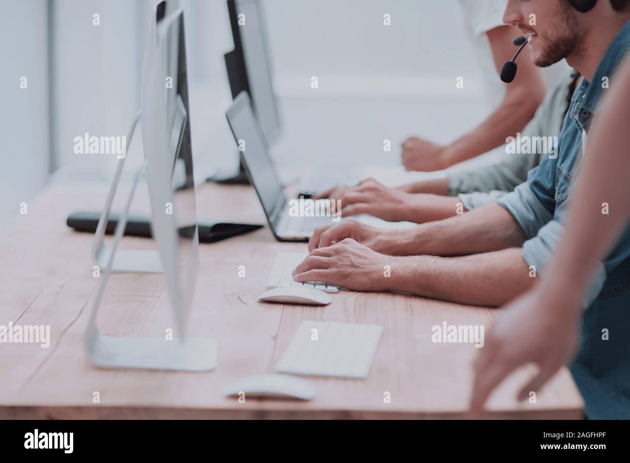 Watching sales statistics hi-res stock photography and images - Alamy