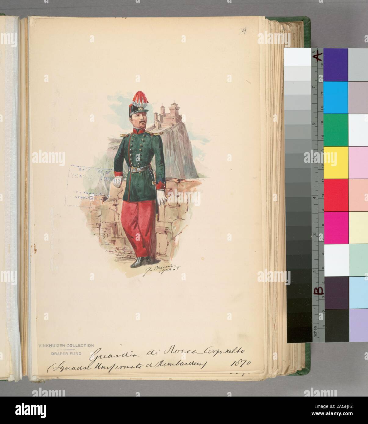 Italy Italian soldier, San Marino, 1870-1900.; Italy Italian soldier ...