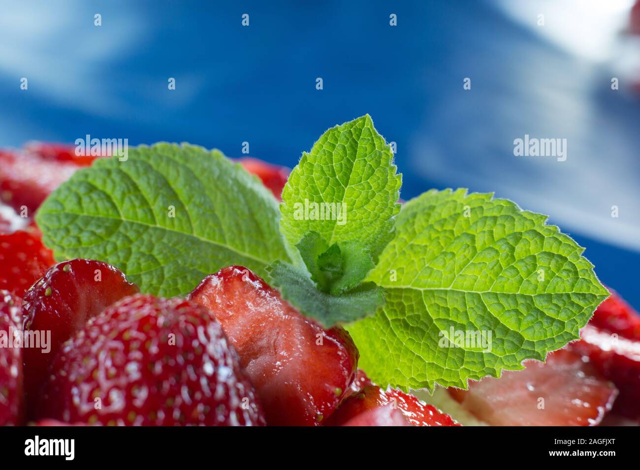 Strawberries. Strawberry close-ups Stock Photo - Alamy