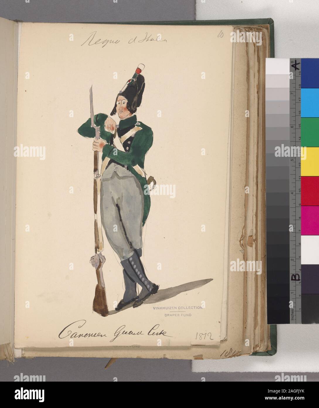 Italy Italian soldier1811-1812; Italy Italian soldier1811-1812 Stock ...