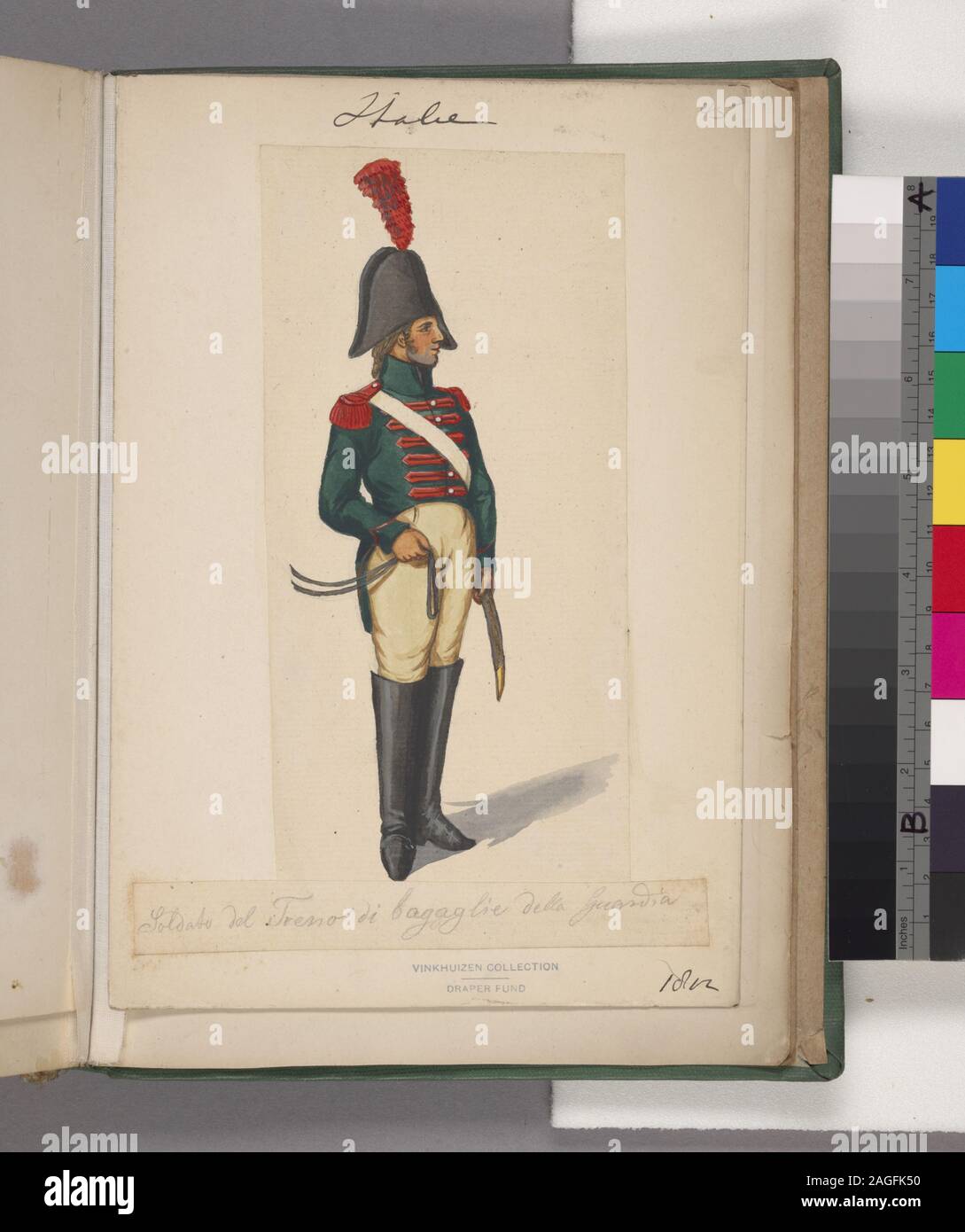 Italy Italian soldier1811-1812; Italy Italian soldier1811-1812 Stock ...