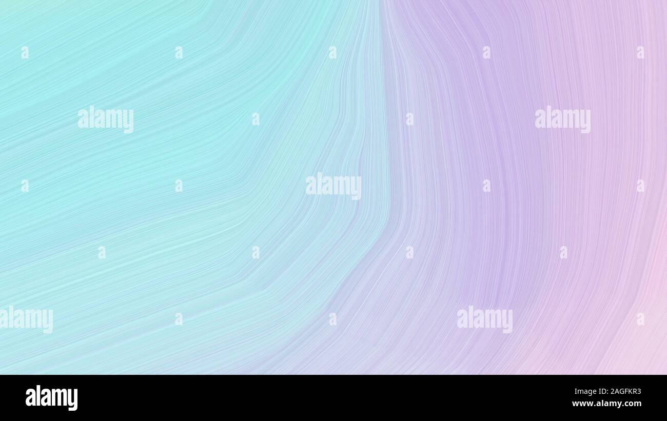 simple colorful contemporary waves design with powder blue, lavender ...